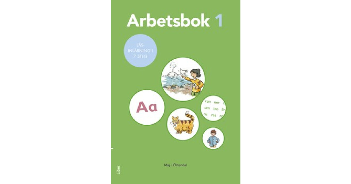 Läsinlärning i 7 steg. Arbetsbok 1 » Lärum