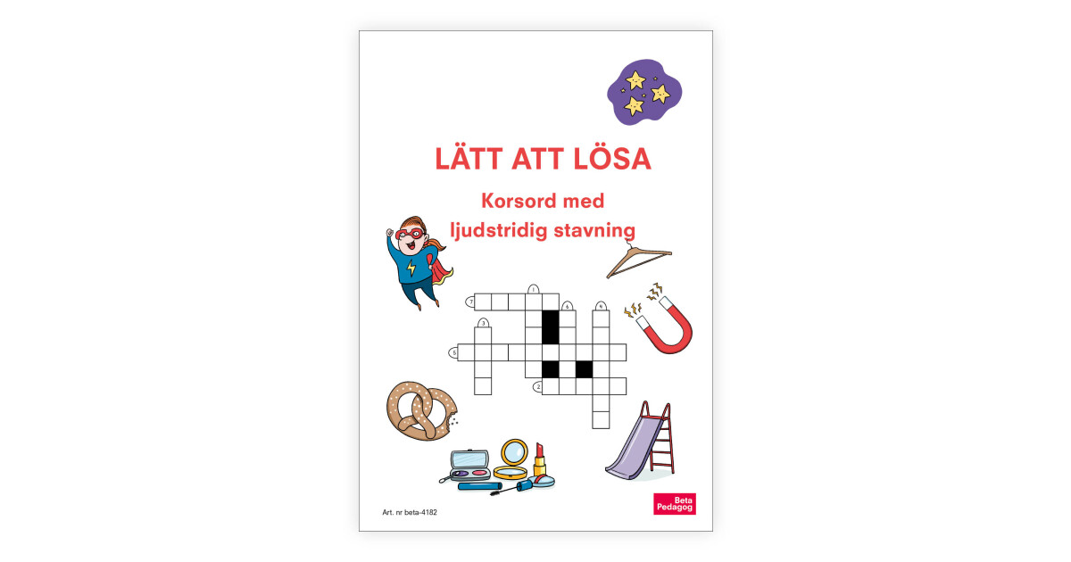 Lätt att lösa – Korsord med ljudstridig stavning » Lärum